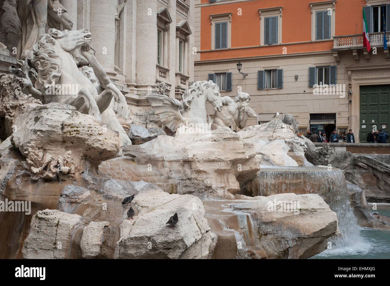The Trevi Fountain, Piazza di Trevi, Rome, Lazio, Italy Stock Photo - Alamy
