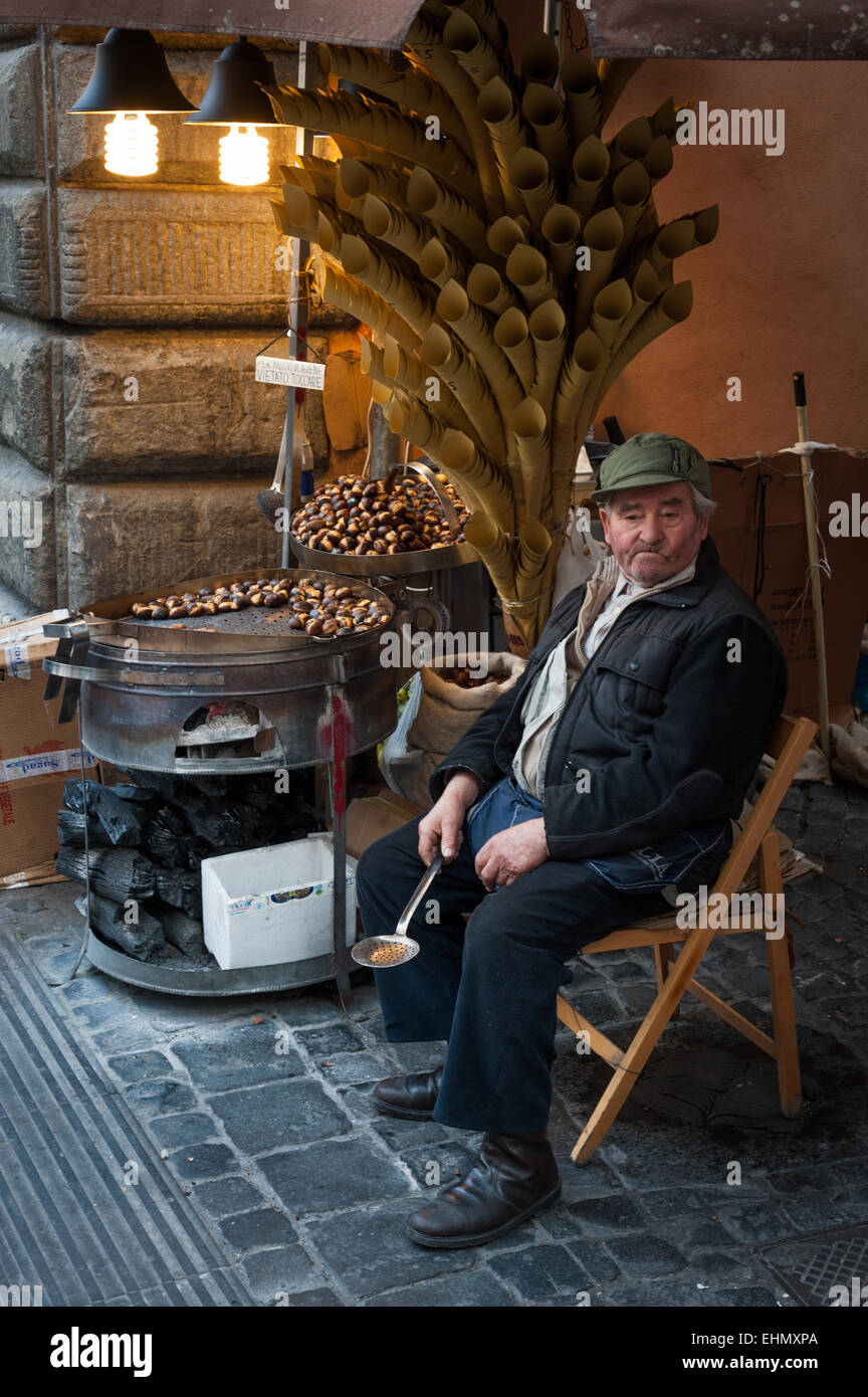 Hot Chestnut Stall High Resolution Stock Photography and Images - Alamy