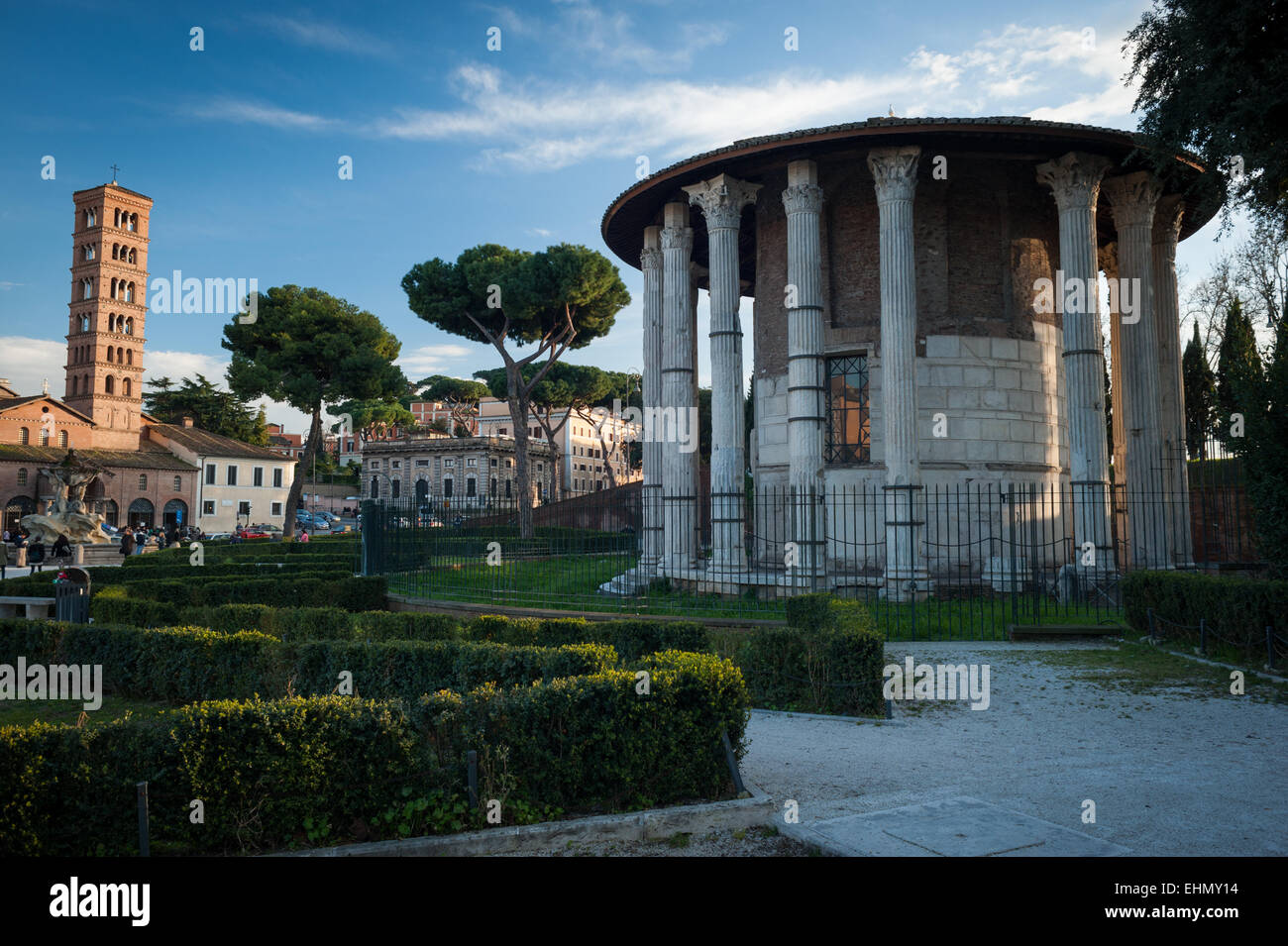 Temple of Hercules, Piazza della Bocca della Verità, Rome, Lazio, Italy ...