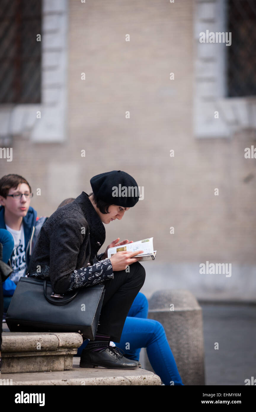 Rome and tourist guide hi-res stock photography and images - Alamy
