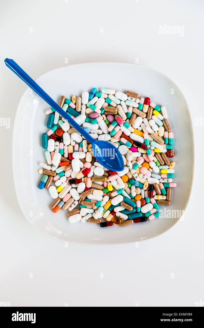 Nutritional supplement in capsules hi-res stock photography and images ...