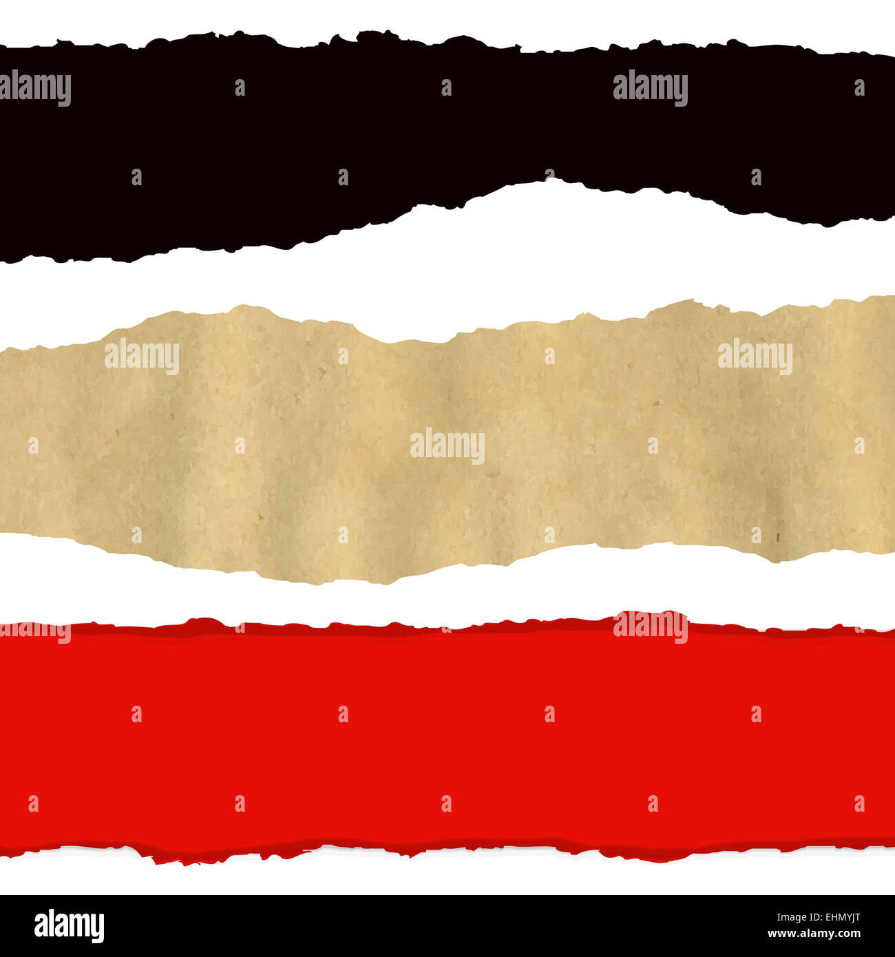 Collection Of Fragmentary Paper Stock Photo - Alamy