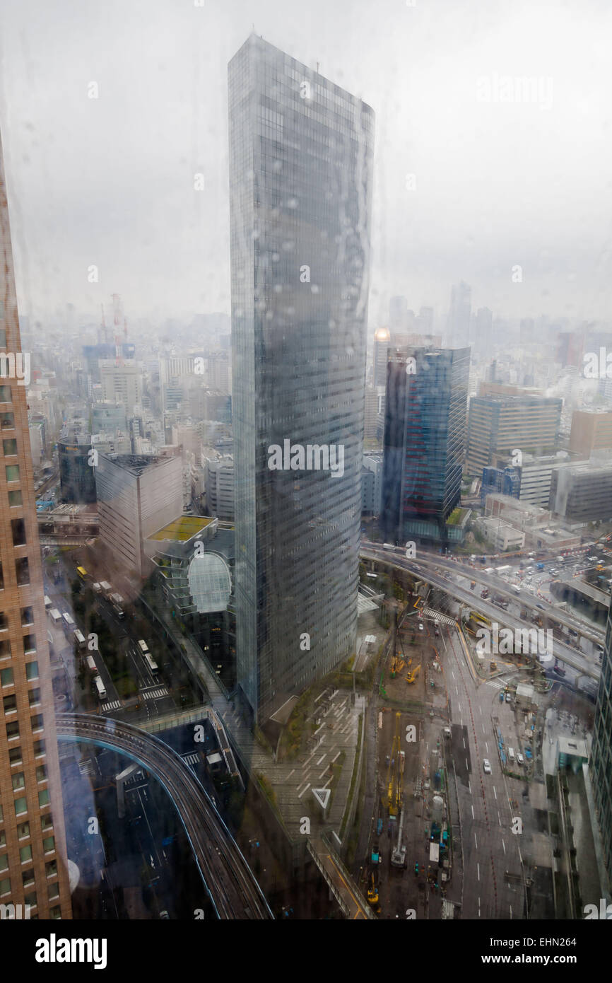 Dentsu building, Tokyo, Japan Stock Photo - Alamy
