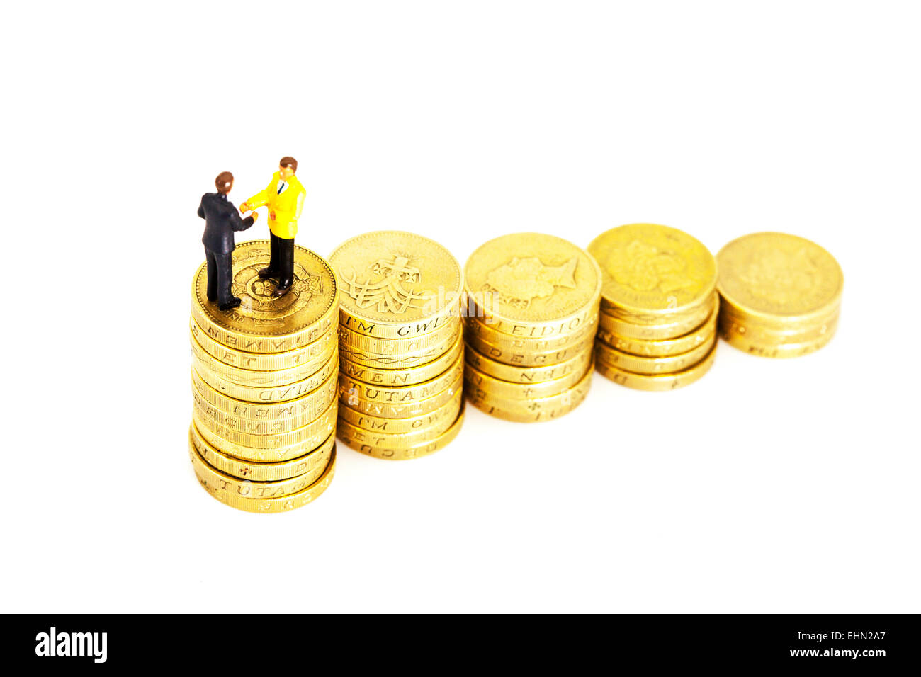 growth money uk currency inflation deflation business pound coins ...