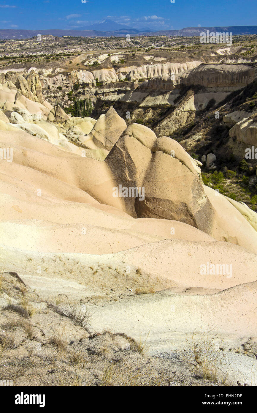 Turkey Cappadocia Uchisar Guvercinlik Valley Stock Photo - Alamy