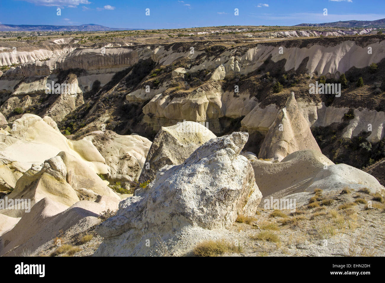 Turkey Cappadocia Uchisar Guvercinlik Valley Stock Photo - Alamy