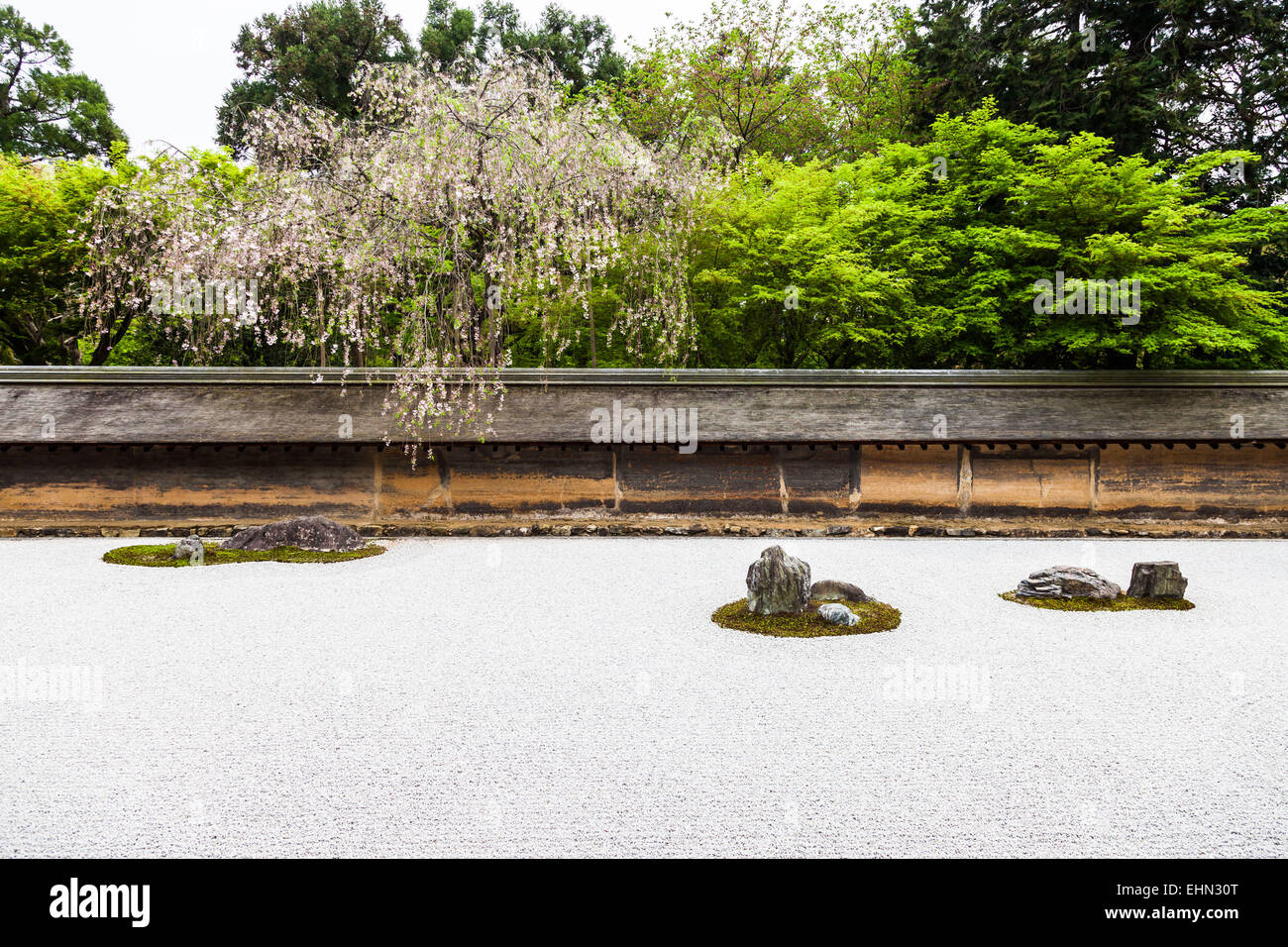 Zen monastery Ryoan-ji, Kyoto, Japan Stock Photo - Alamy