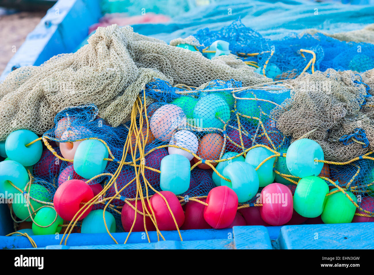 Nets for fishing hi-res stock photography and images - Alamy