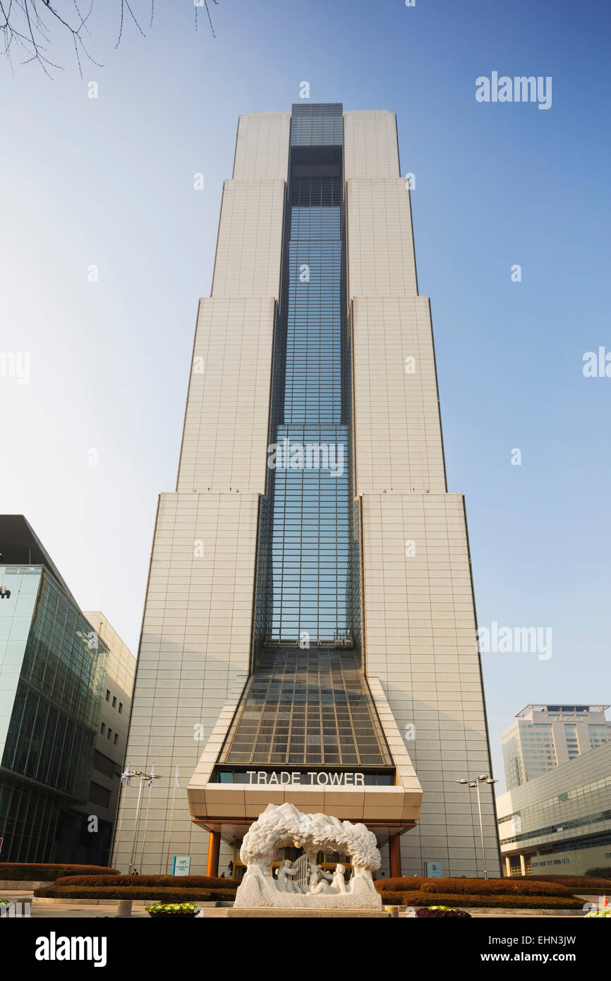 Asia, Republic of Korea, South Korea, Seoul, Coex World Trade tower ...