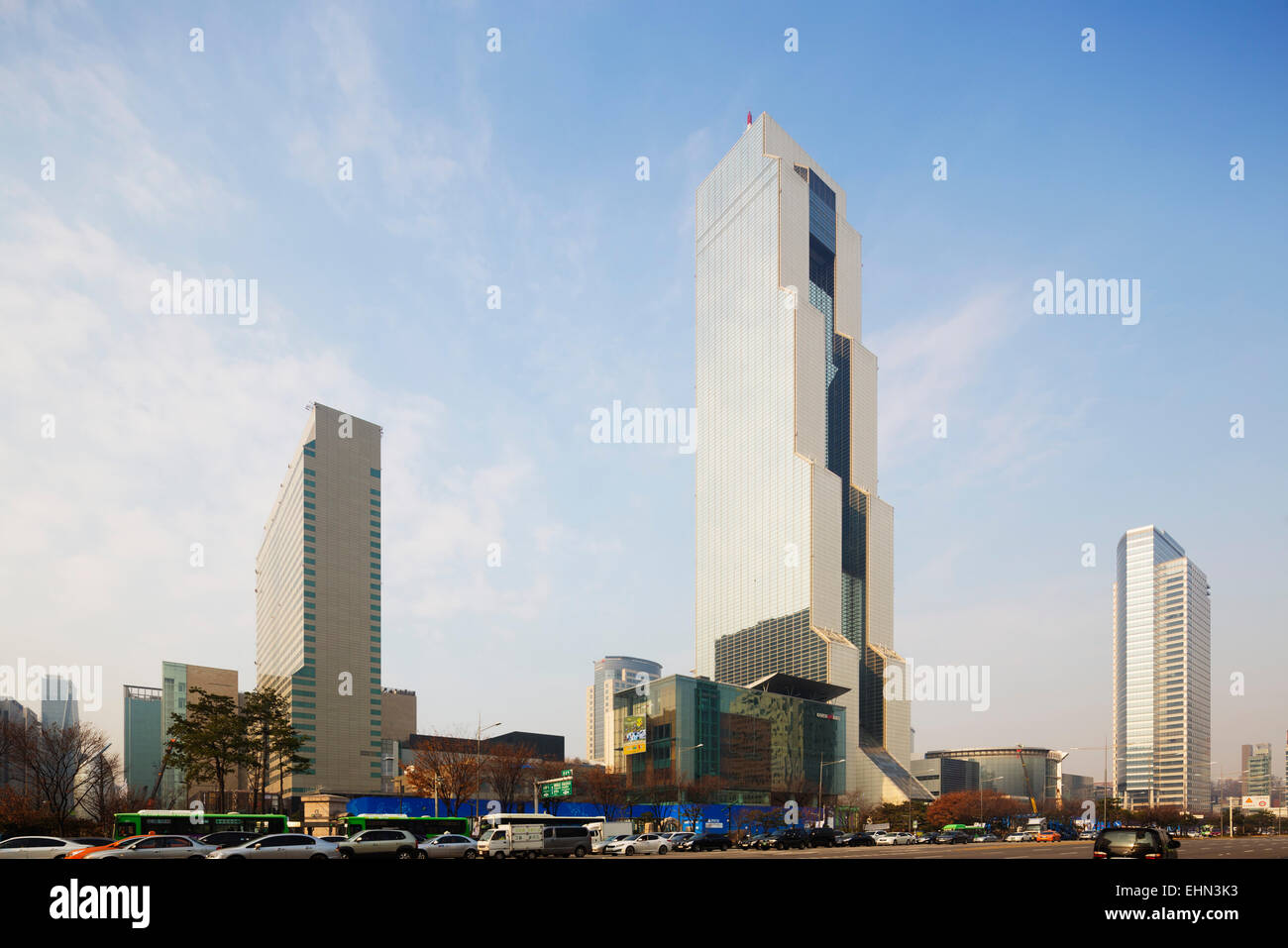 Asia, Republic of Korea, South Korea, Seoul, Coex World Trade tower ...