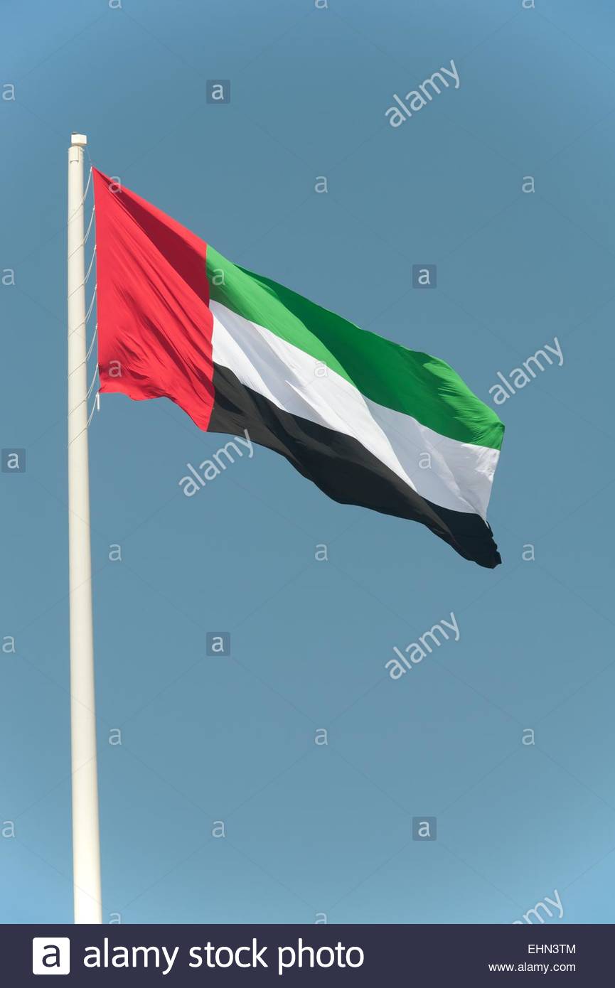 Uae Flag Stock Photos & Uae Flag Stock Images - Alamy