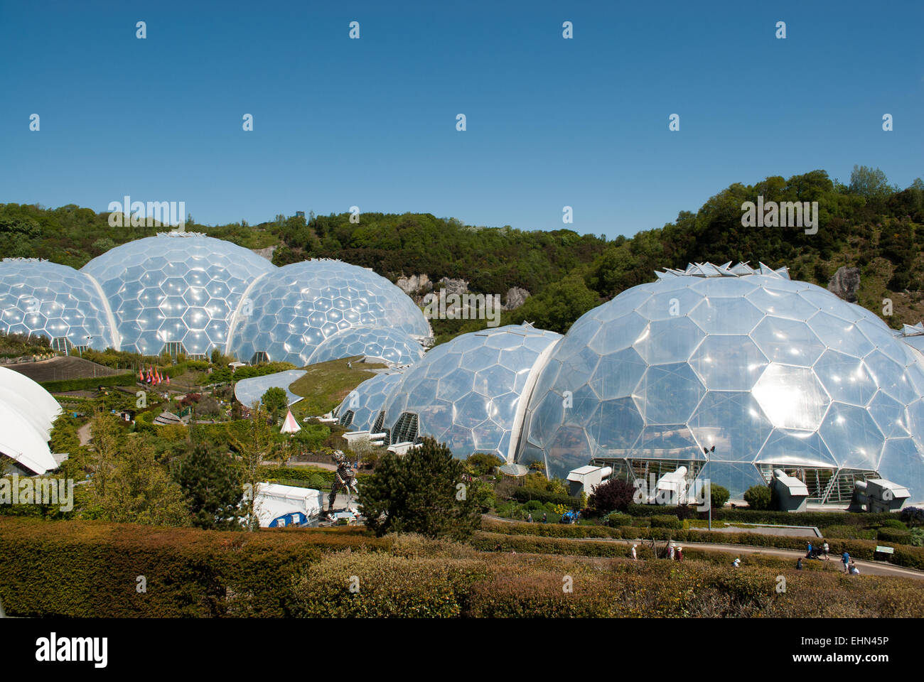 Eden project cornwall vegetables hi-res stock photography and images ...