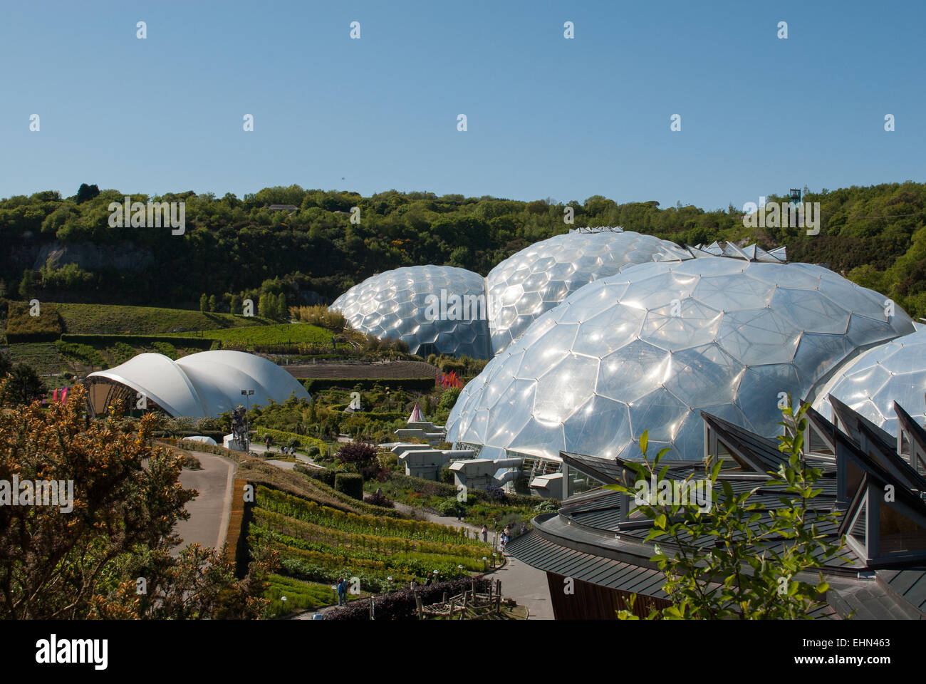 Eden project cornwall vegetables hi-res stock photography and images ...