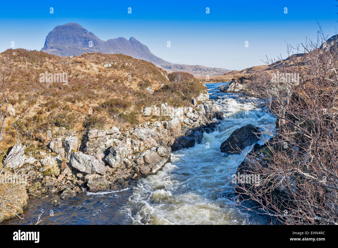 Suilven Lochinver Scotland Stock Photos & Suilven Lochinver Scotland ...