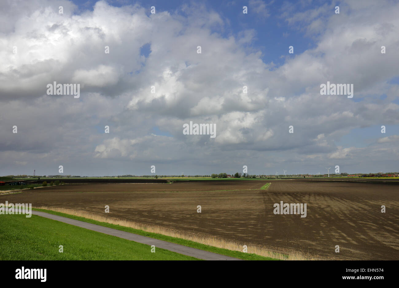 Shadow and light on the fields Stock Photo - Alamy