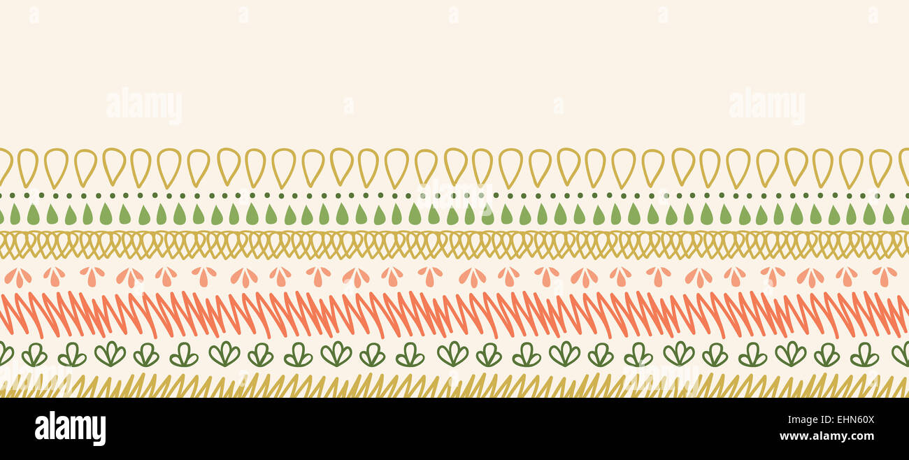 Abstract Stripes Horizontal Seamless Pattern Border Stock Photo - Alamy