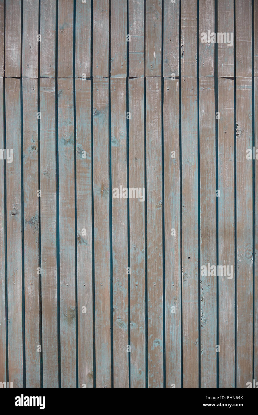 Slated wooden fence Stock Photo - Alamy