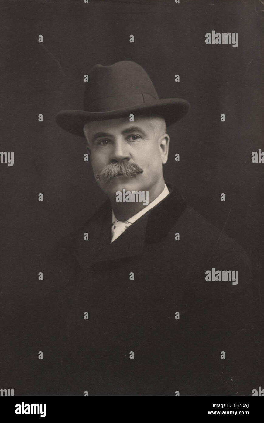 This self-portrait of Reuben R. Sallows captures the artist in a ...