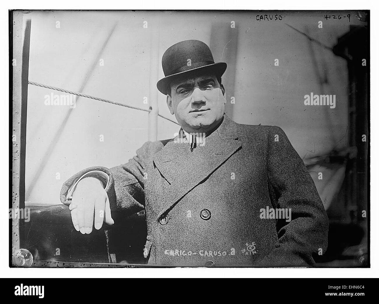 This portrait of *Enrico Caruso*, one of the most famous operatic ...