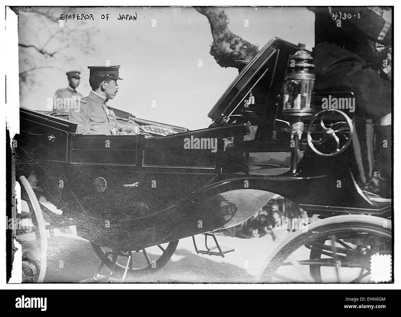 'Emperor of Japan' is a historical portrait capturing the regal and ...