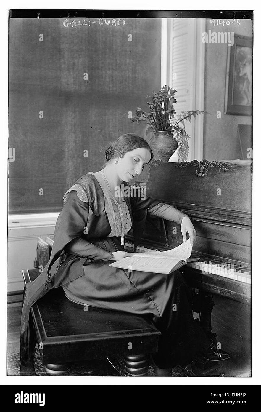 Galli-Curci was an Italian opera singer renowned for her soprano voice ...
