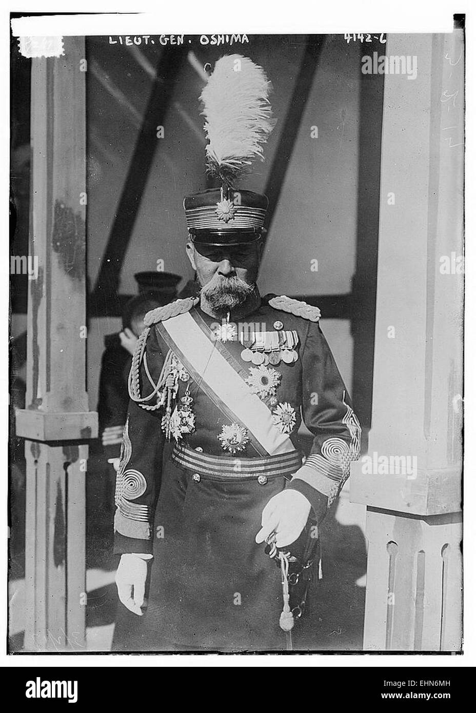 High ranking military officers Black and White Stock Photos & Images ...