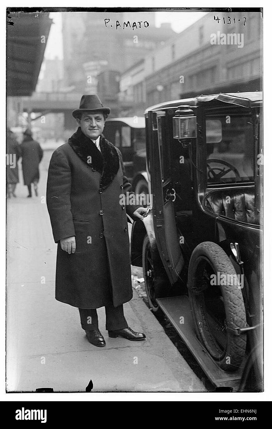 The artwork by P. Amato focuses on the artist's personal style ...