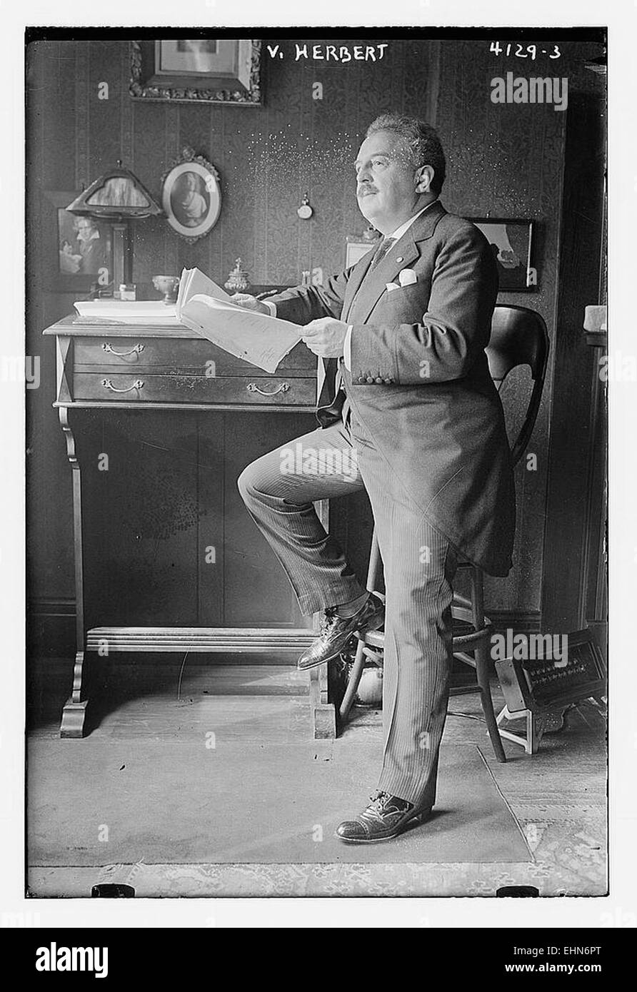 The artwork by V Herbert displays a unique blend of style and technique ...