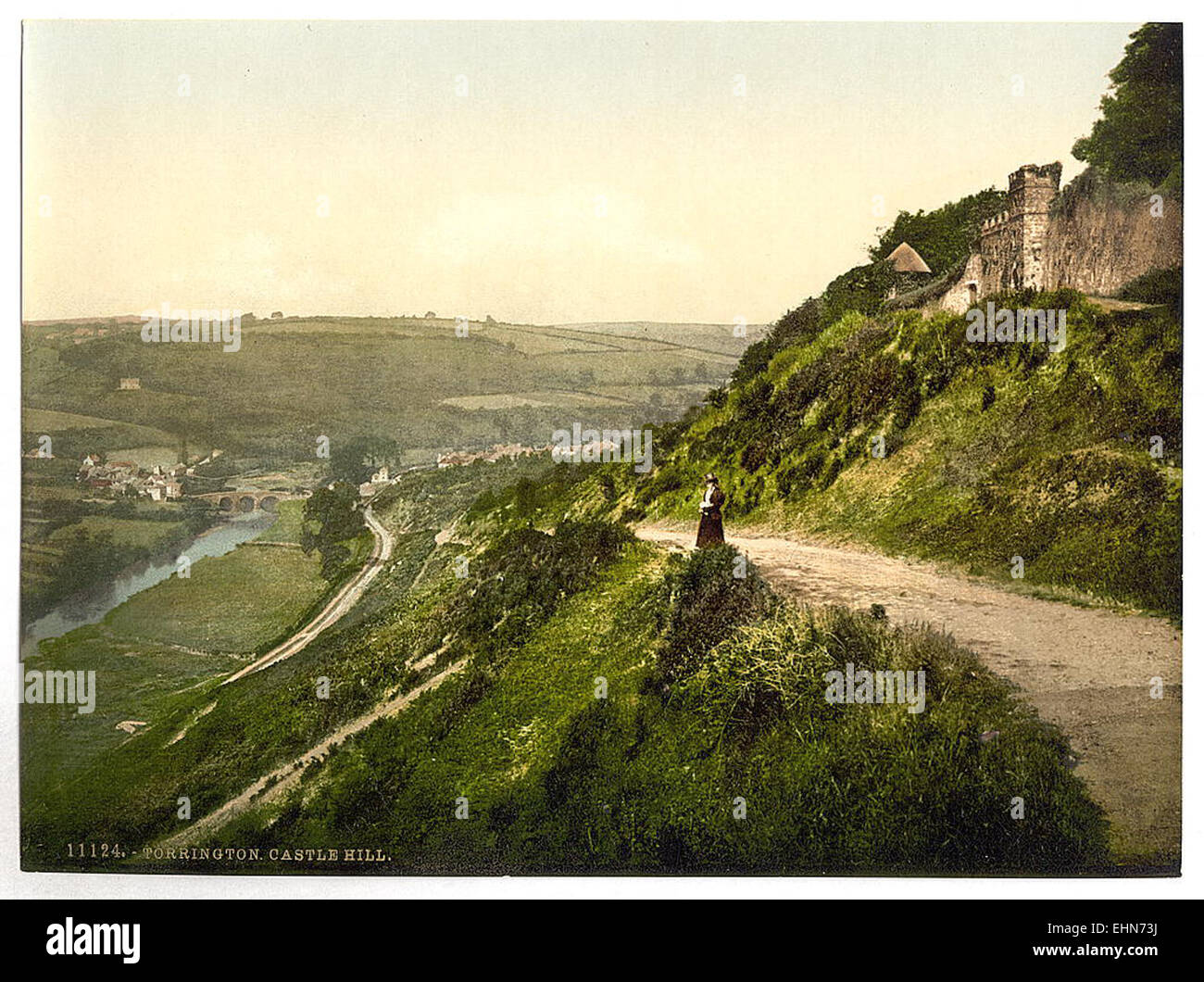 Torrington castle hi-res stock photography and images - Alamy