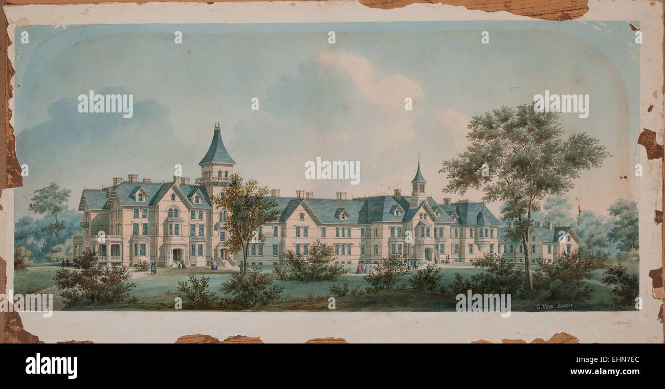 Historical asylum structure hi-res stock photography and images - Alamy