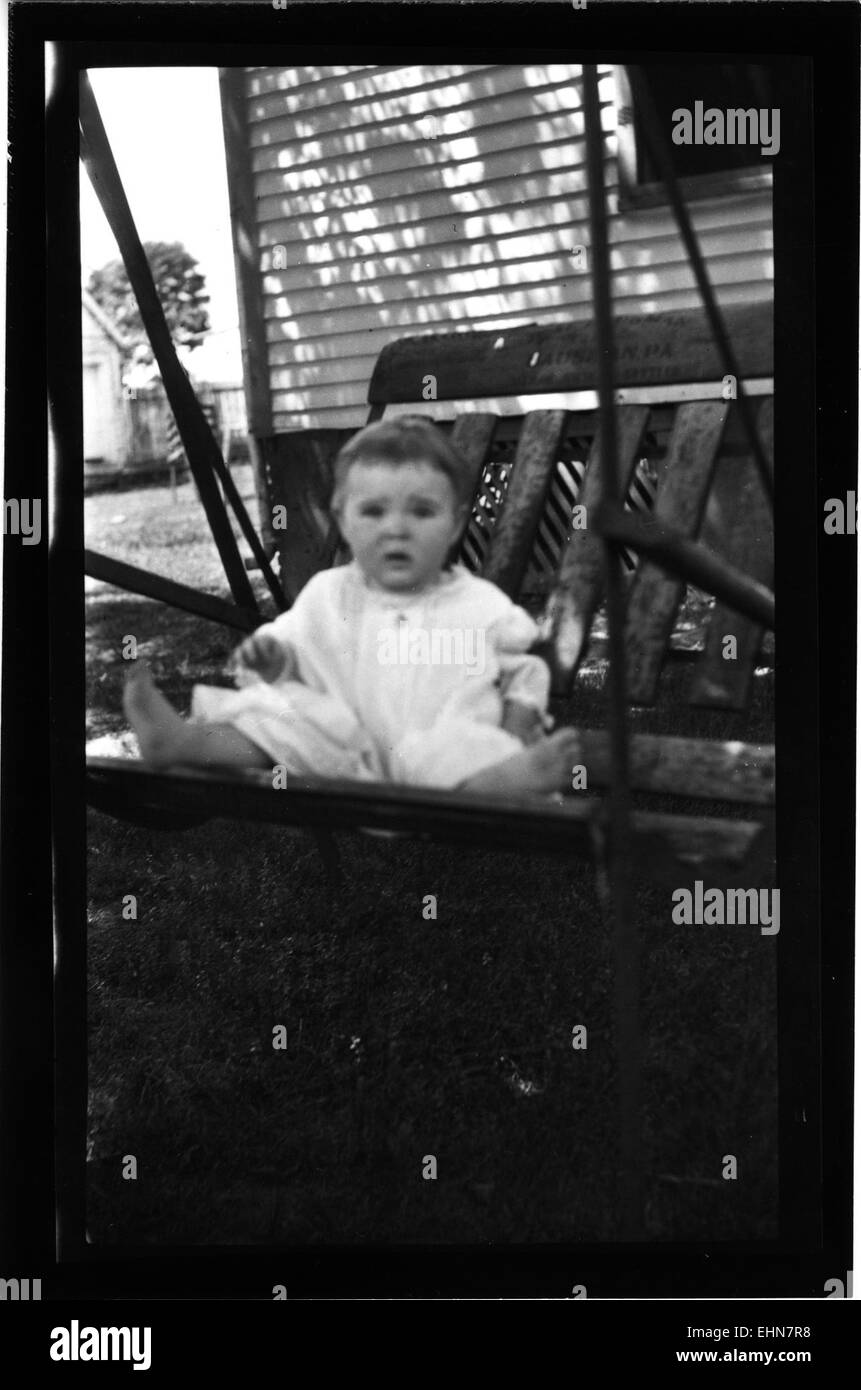 A photograph or painting of Lula Ulrich's baby, capturing a moment of ...