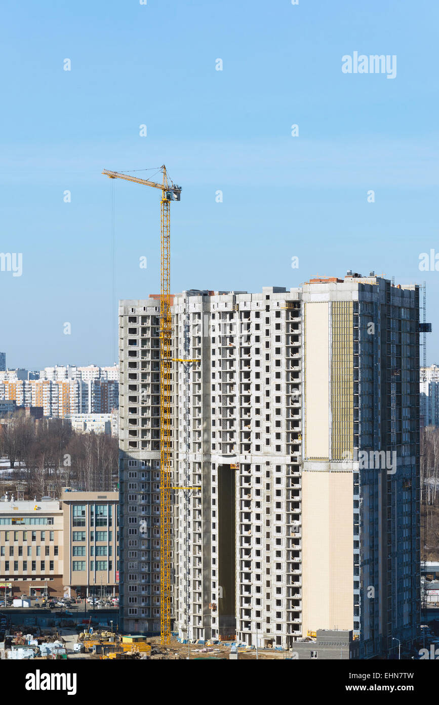 Multi storey building construction house hi-res stock photography and ...