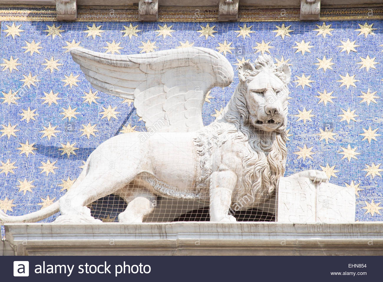 Wing Lion Of St Mark Stock Photos & Wing Lion Of St Mark Stock Images ...