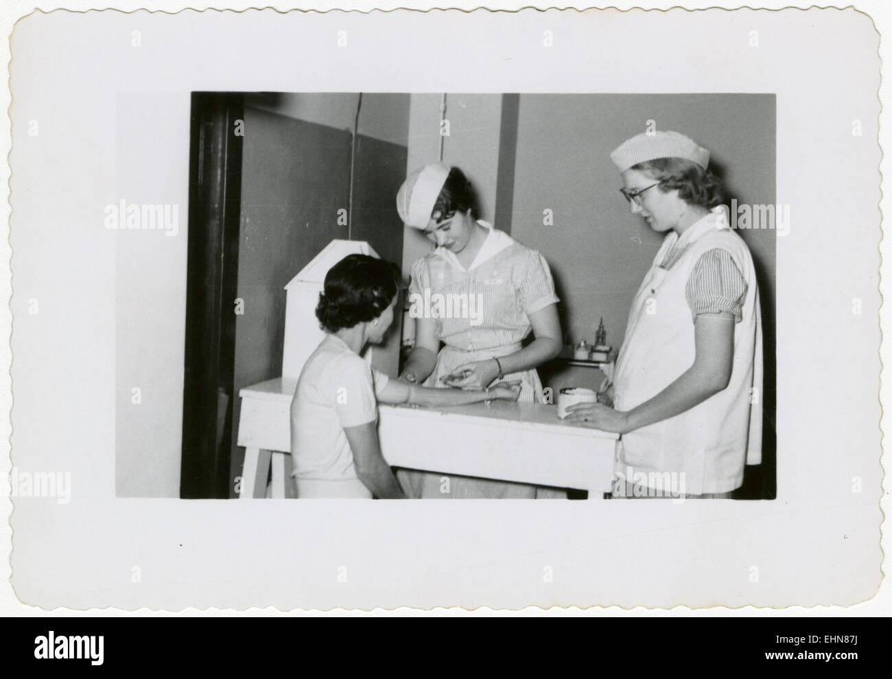 In 1956, polio vaccine clinics were set up to combat the spread of ...