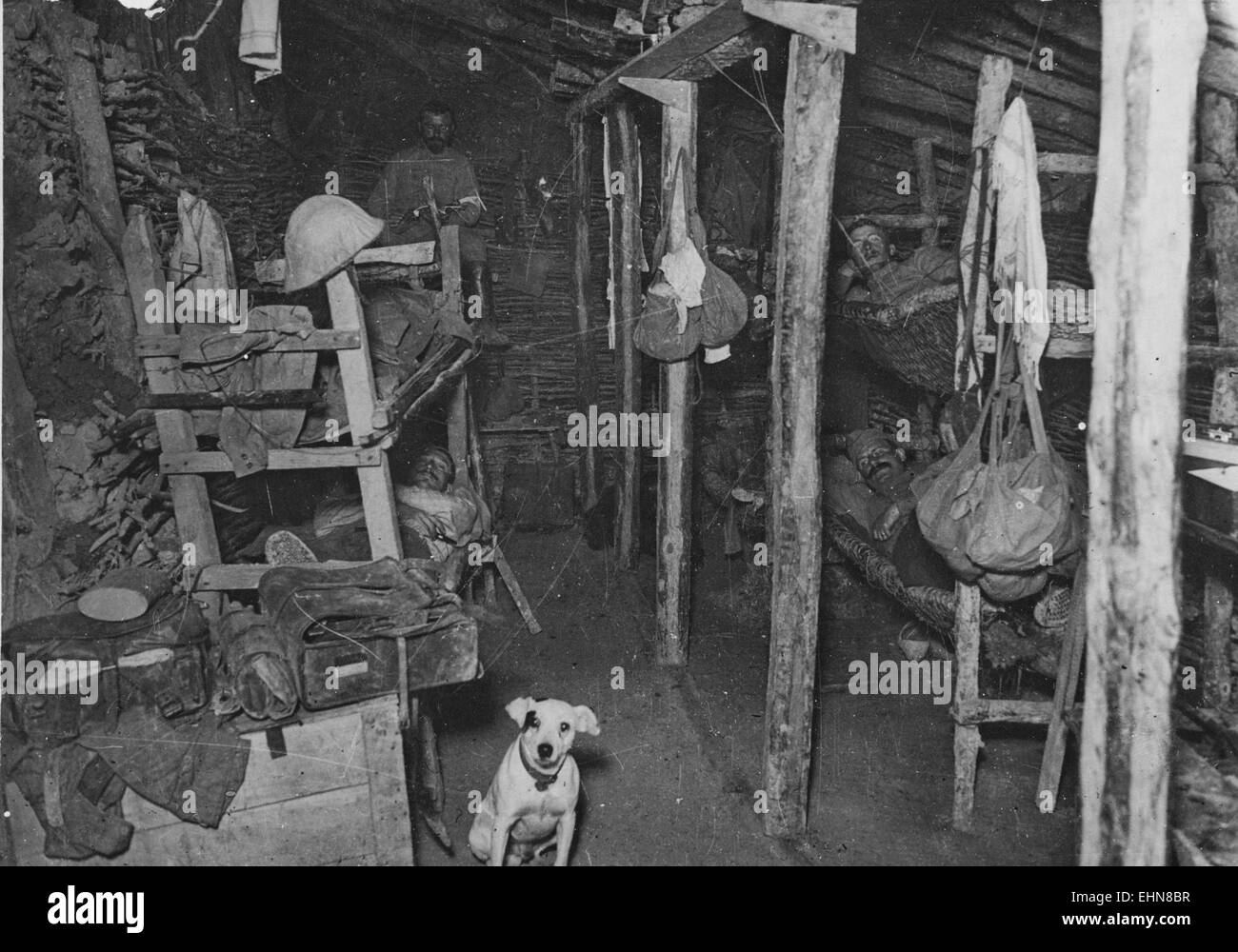 Trench warfare tactics Black and White Stock Photos & Images - Alamy