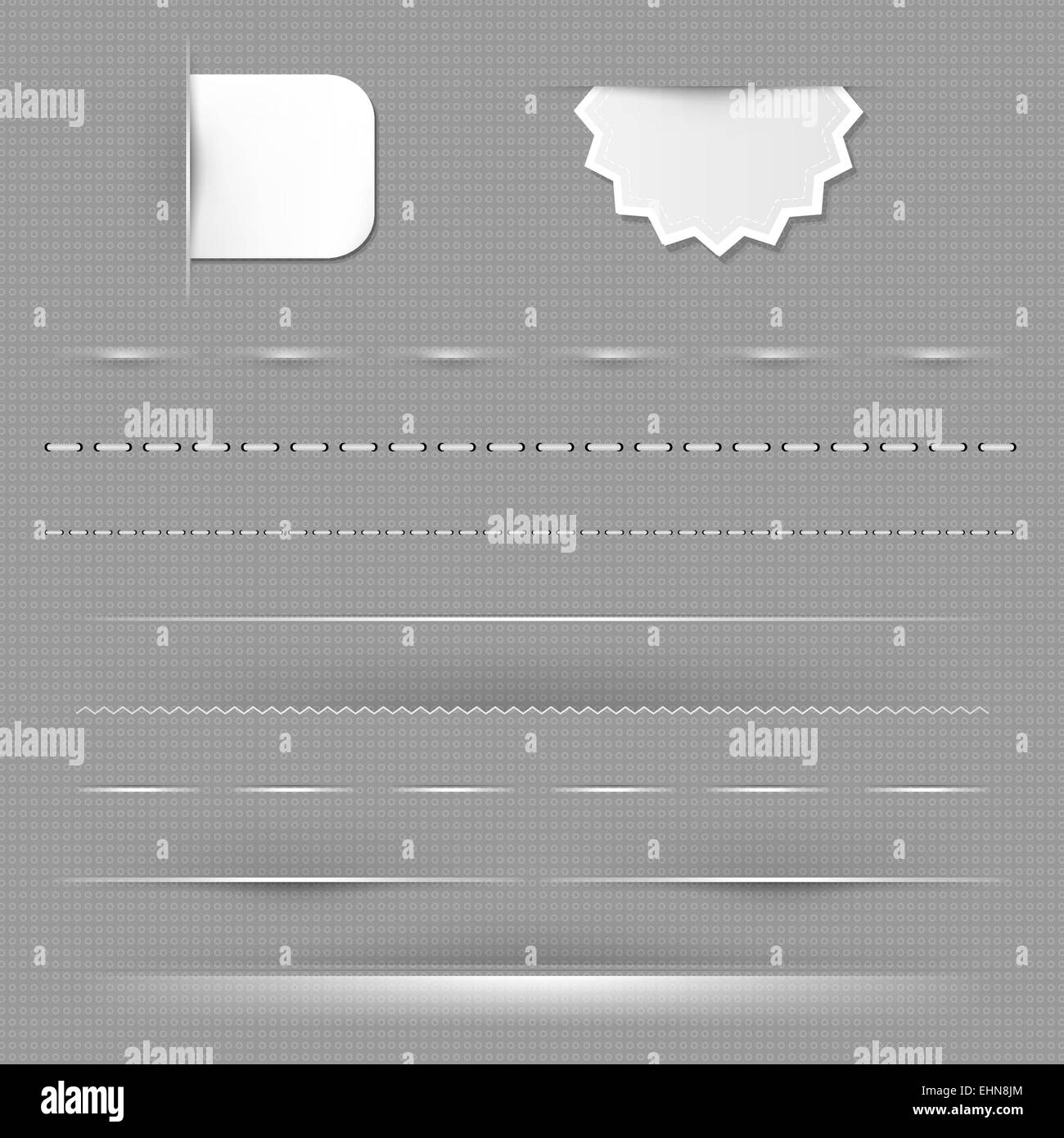 Dividers vector set hi-res stock photography and images - Alamy