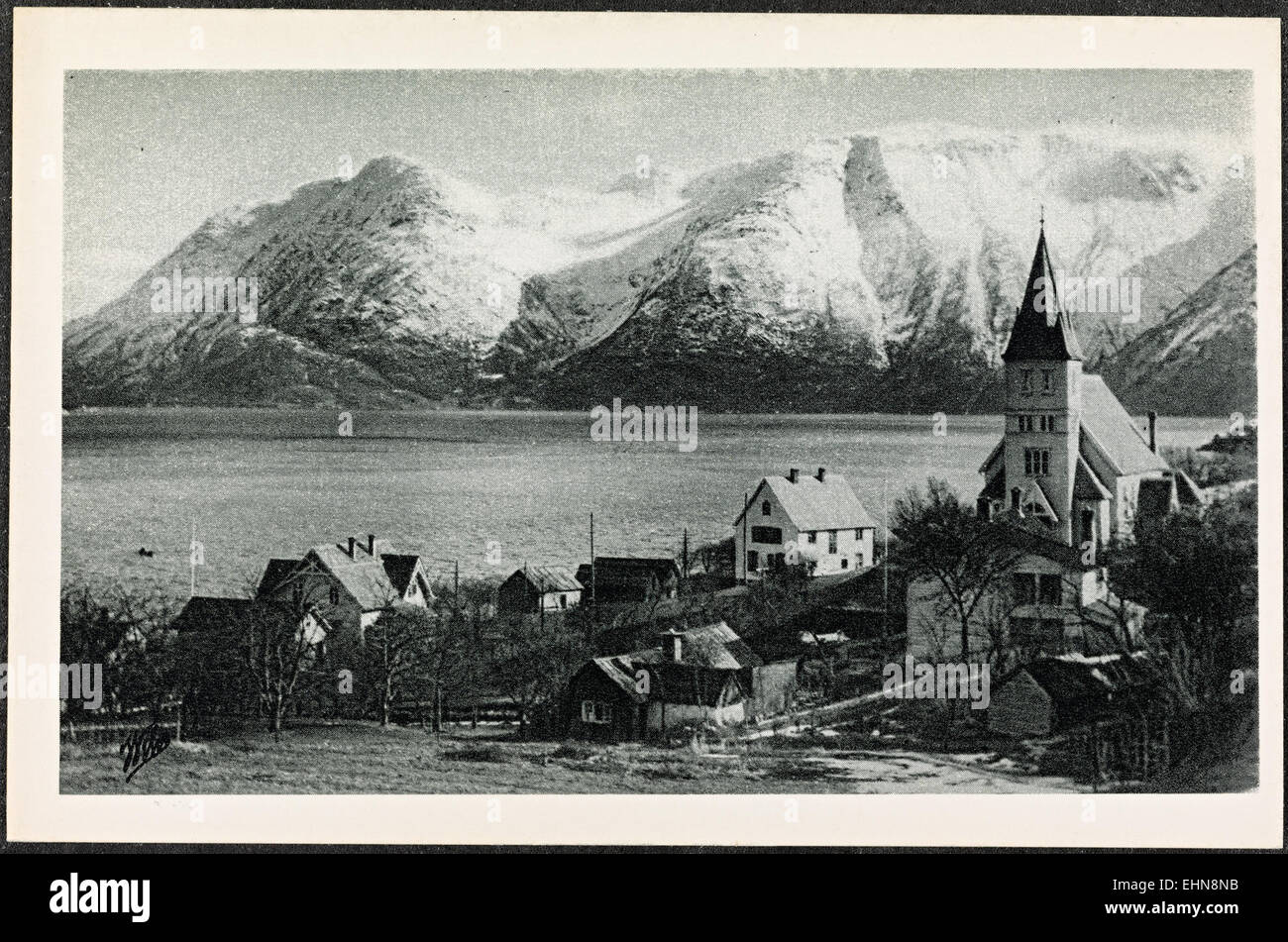 A scenic winter view of Utne, Hardanger, captured by photographer ...