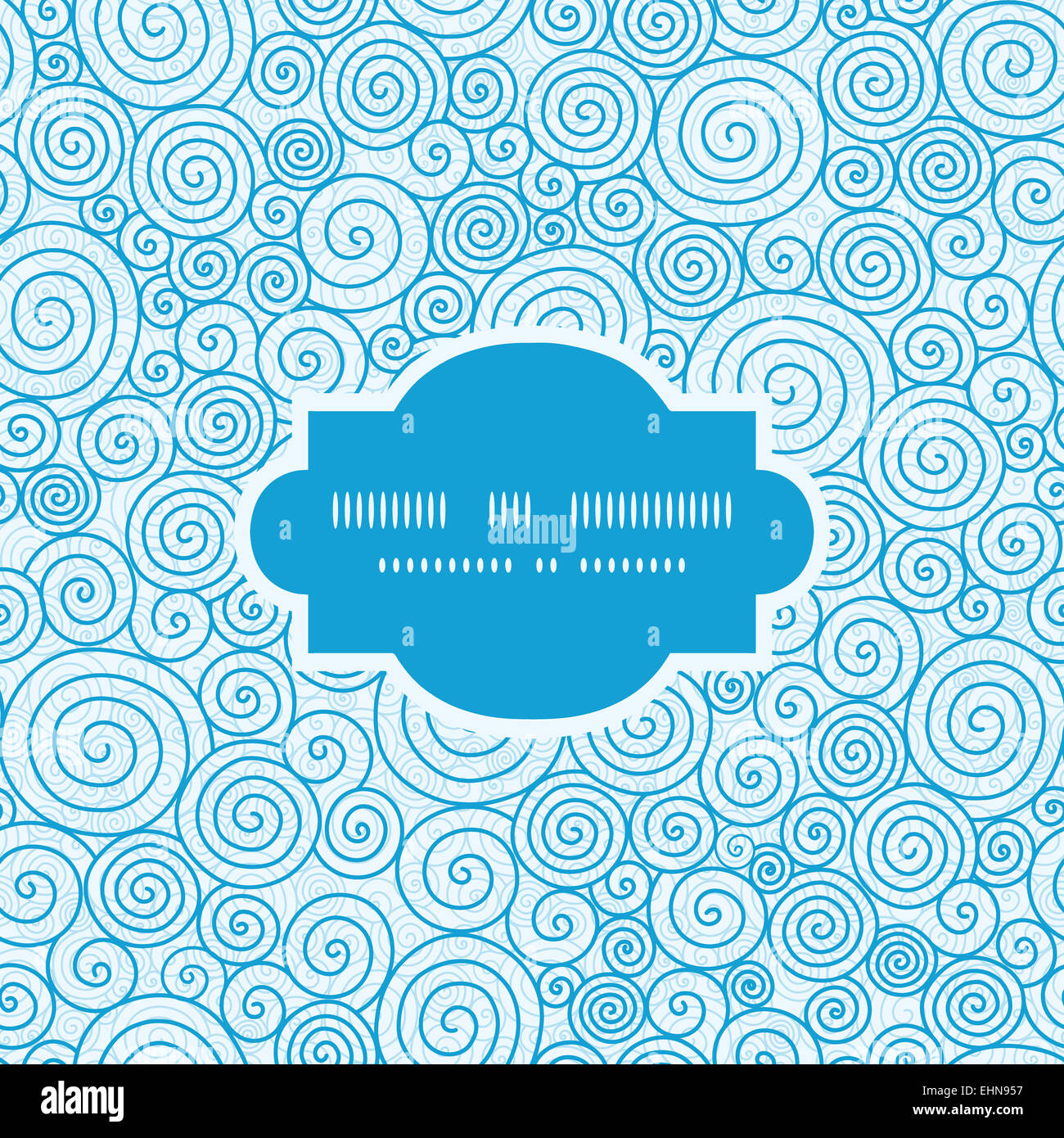 Swirls frame hi-res stock photography and images - Alamy