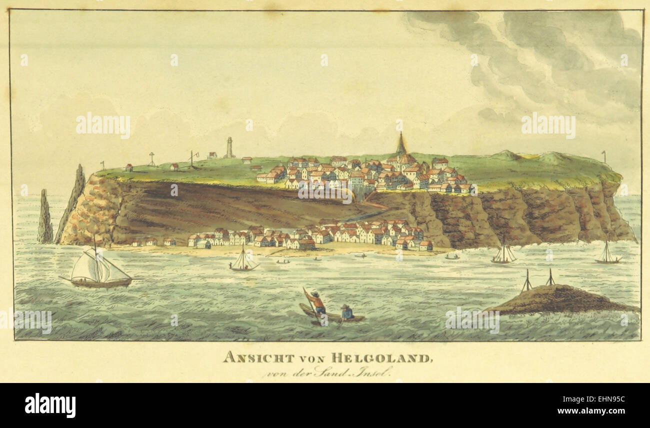 Map helgoland hi-res stock photography and images - Alamy