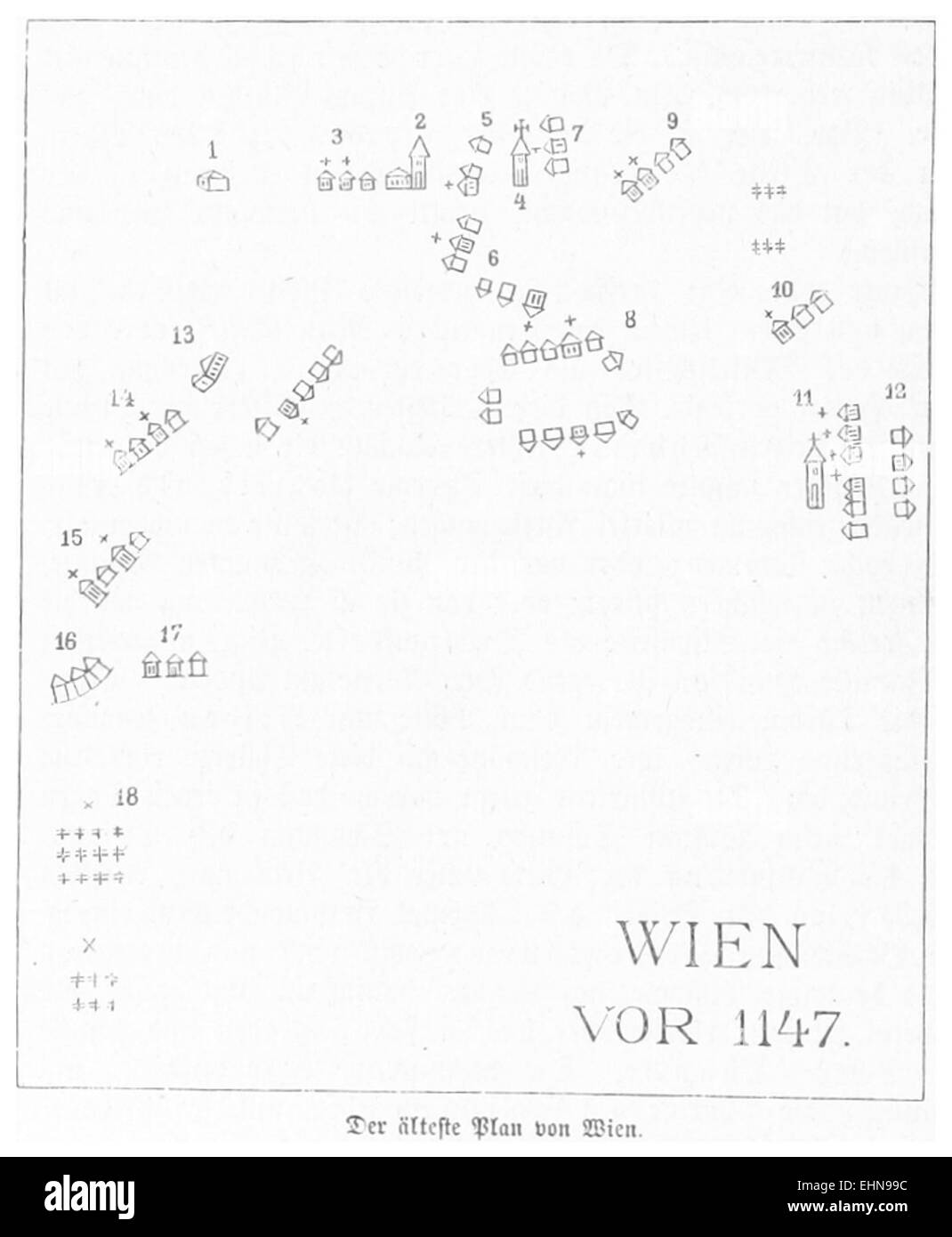 19th century map vienna Black and White Stock Photos & Images - Alamy