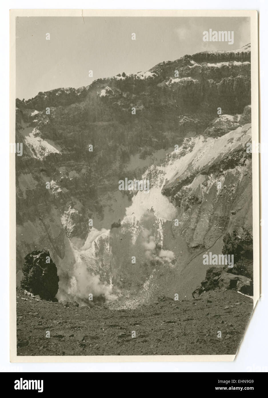 El Crater del Popocatepetl in Mexico is one of the most famous ...