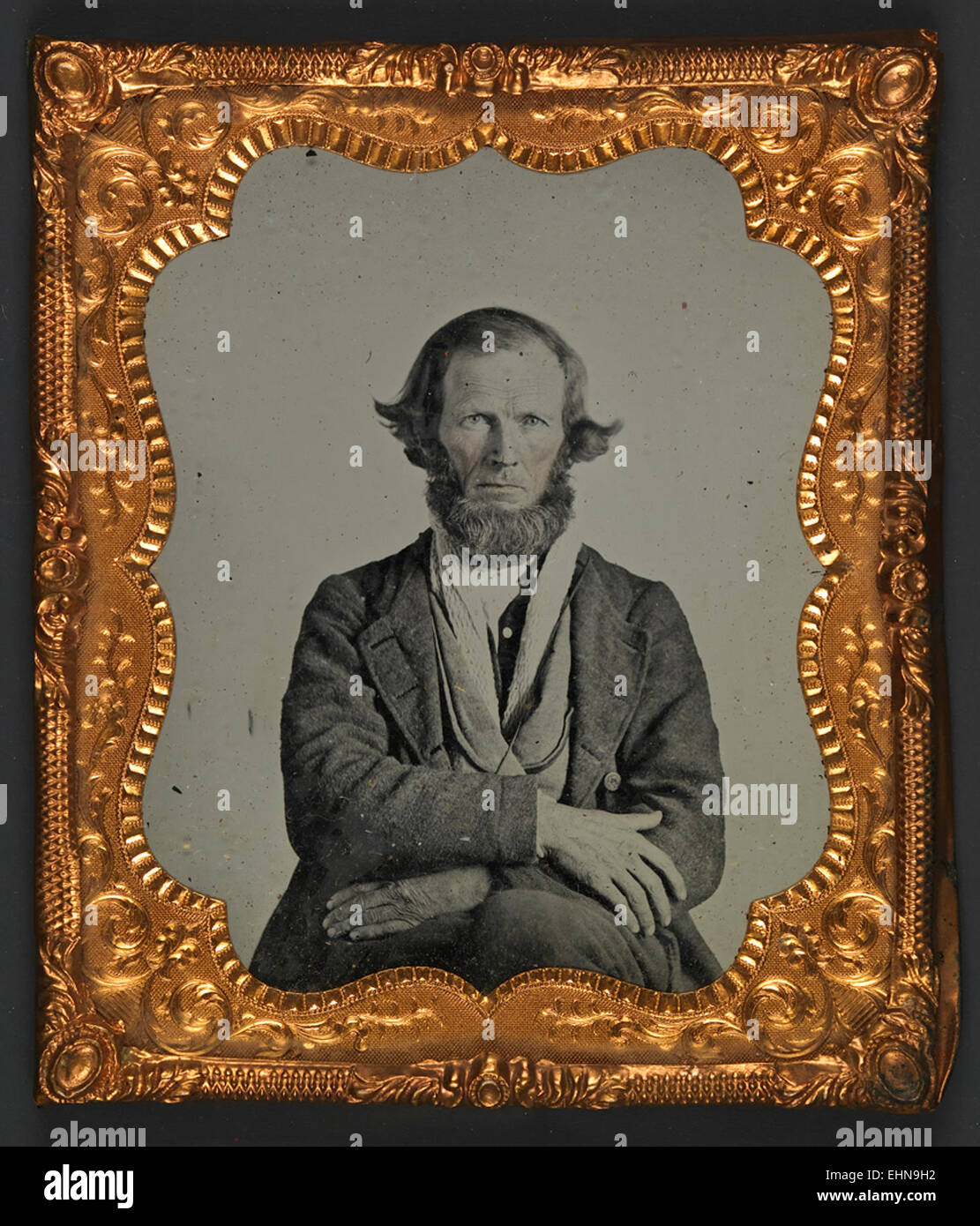 These cased photographs feature John Thompson Oram (1820-1887), a ...