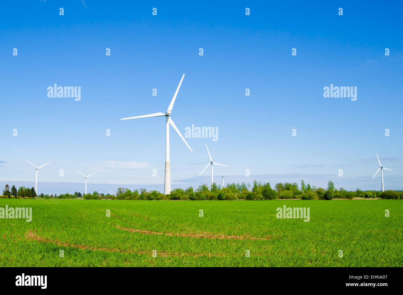 Wind power installation hi-res stock photography and images - Alamy