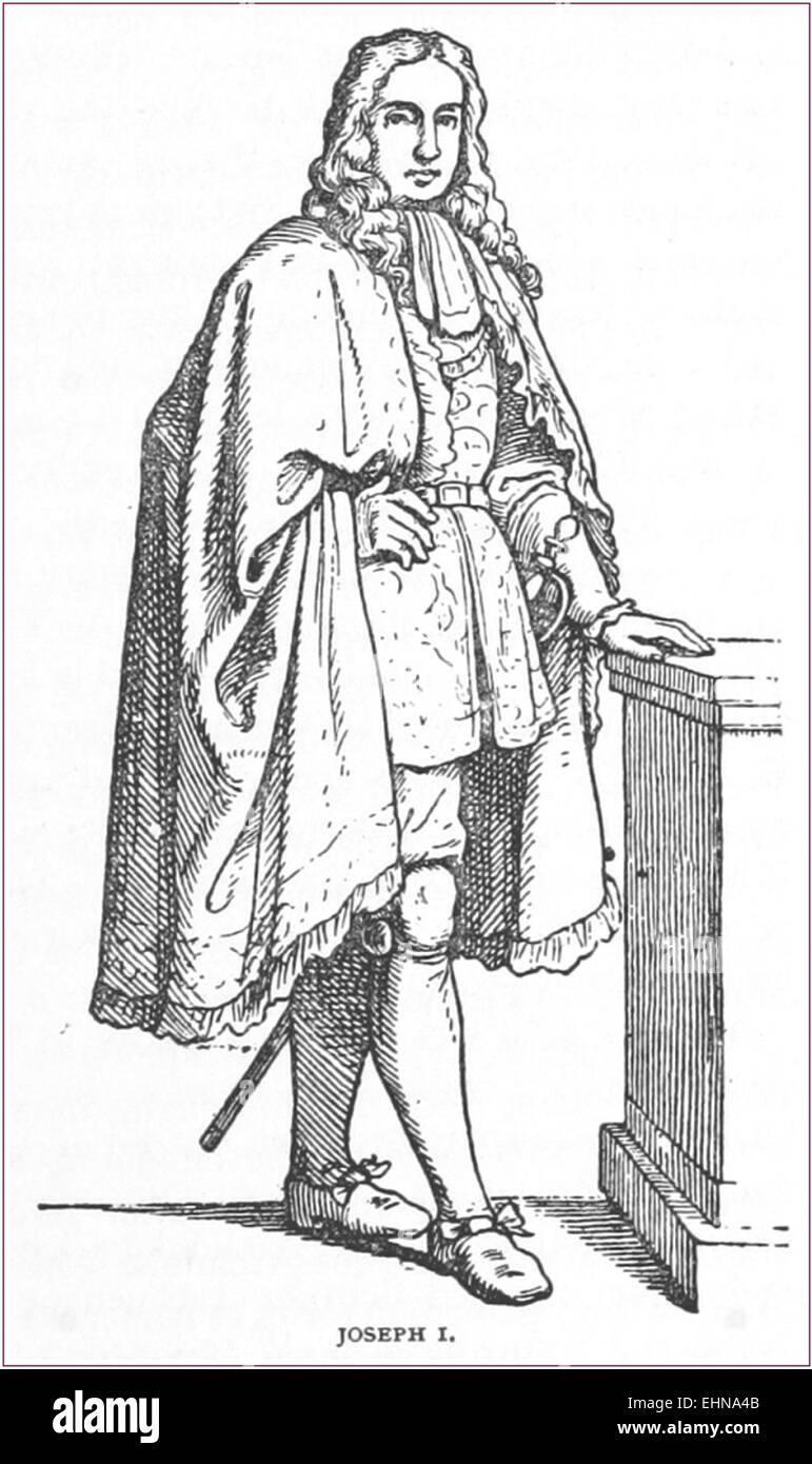 This 1874 illustration by Peake portrays Joseph I, likely an important ...