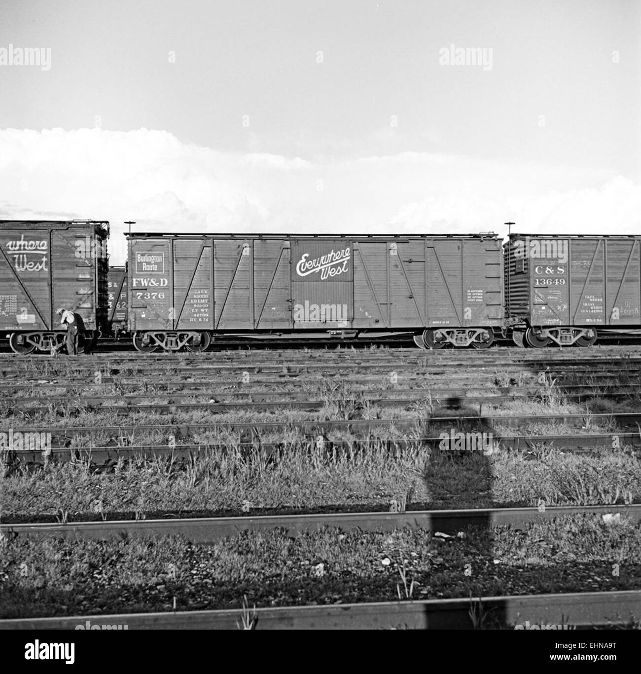 Fort worth and denver railroad car hi-res stock photography and images ...