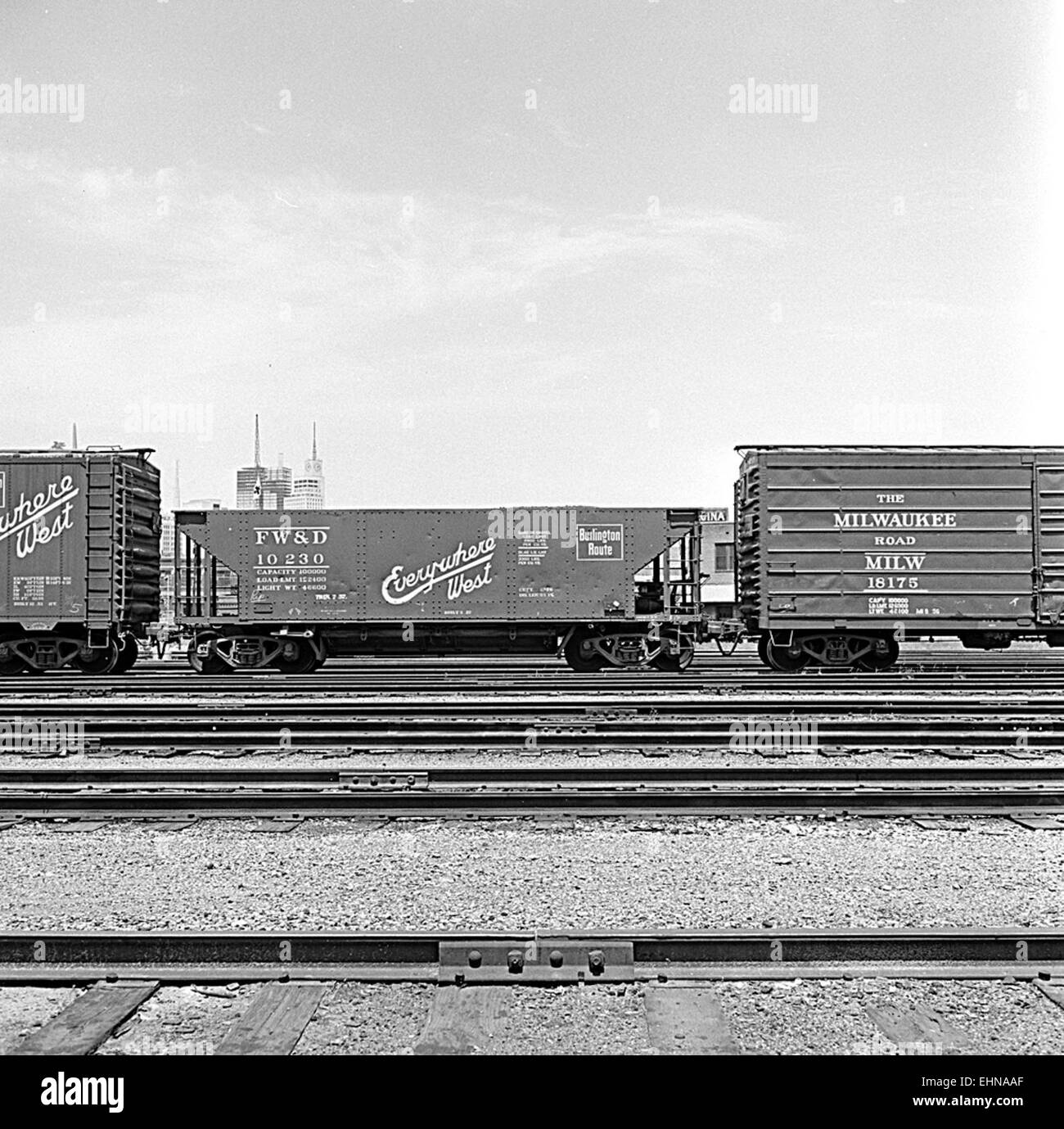 Hopper car Black and White Stock Photos & Images - Alamy