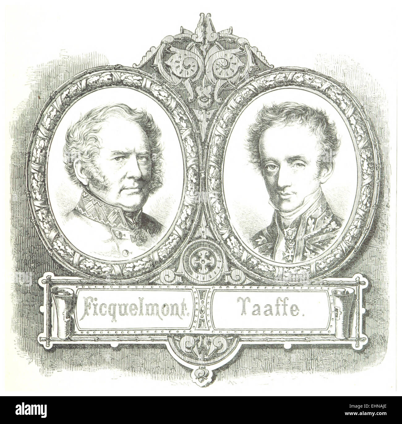 An illustration from RS’s 1872 work depicting the locations associated ...