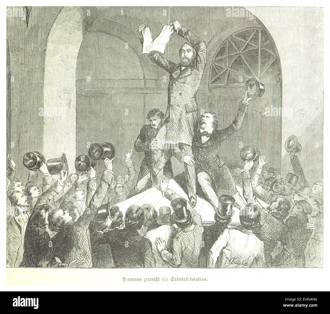 An 1872 reference from the RS publication depicting Hermann's action of ...