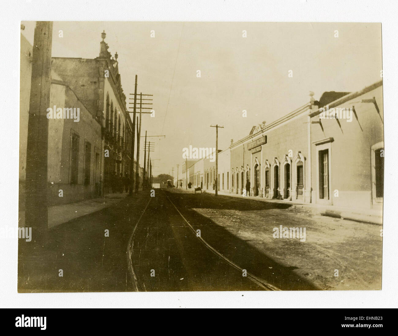 A photograph of Laredo, a street in Texas, showcasing the urban ...