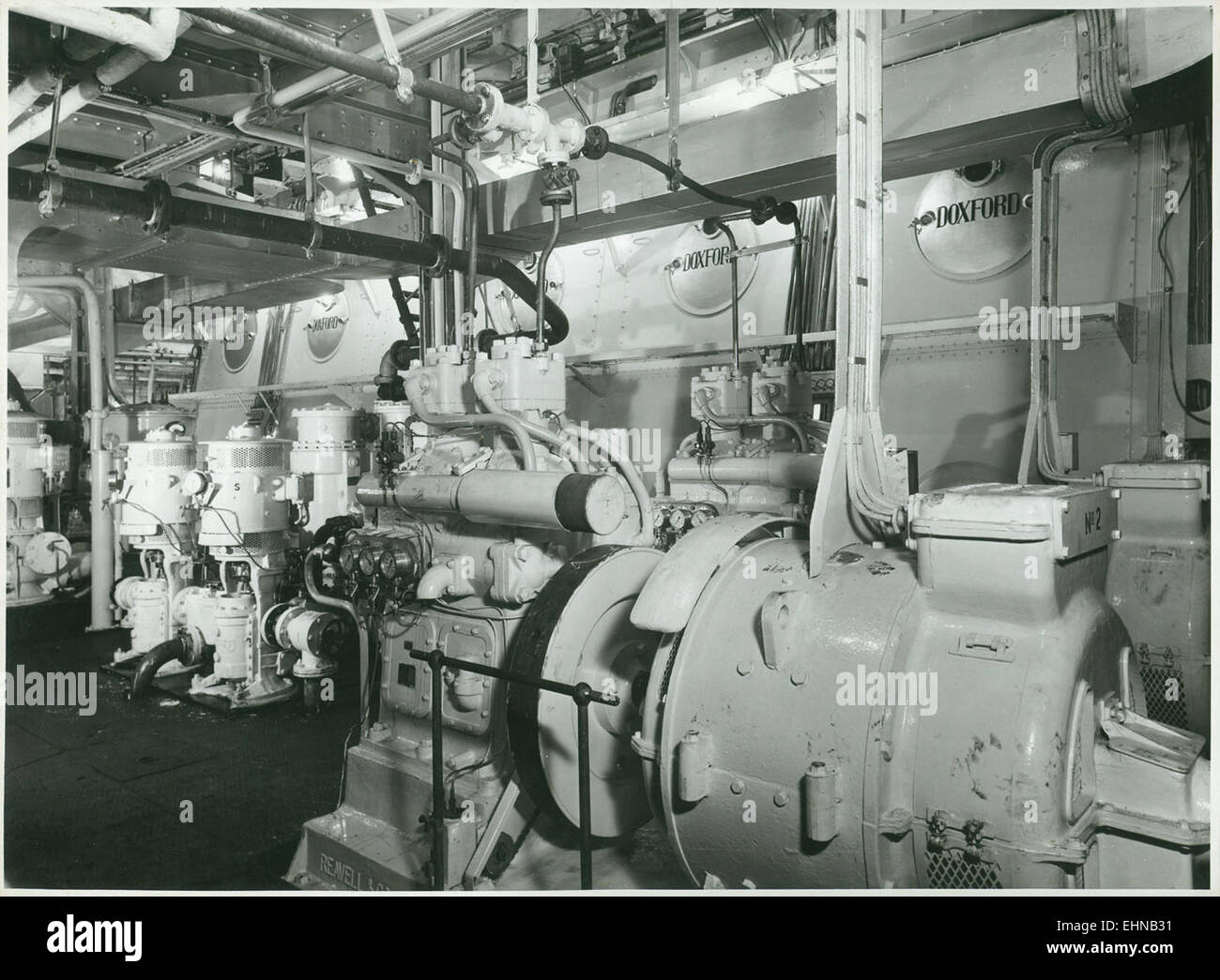 Cargo ship engine room hi-res stock photography and images - Alamy